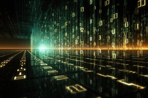 Cloud Computing Transfer Big Data On Internet Futuristic Digital Technology Stock Image Image