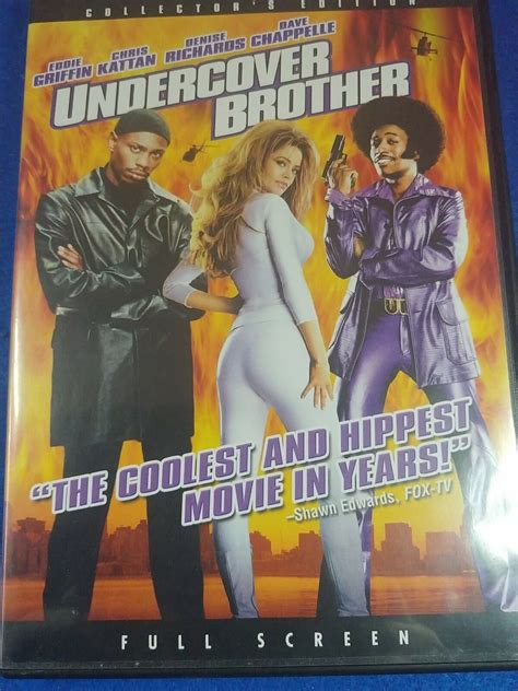 Undercover Brother Solid Undercover Brother Eddie Griffin Classic Dvd