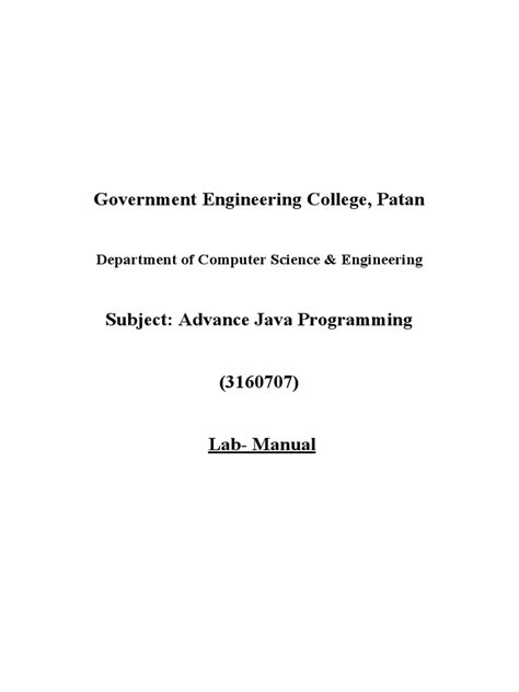 Ajp Practical Co Po Jan May 2023 Pdf Java Programming