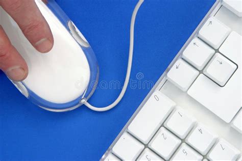Man Using Mouse Stock Photo Image Of Colour Effects 2434478