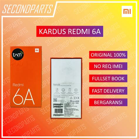 Jual Dus Book Kardus Box Xiaomi Redmi A Original Copotan Shopee Indonesia
