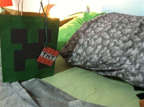 Minecraft Bag Minecraft Birthday Minecraft Party Minecraft Bag