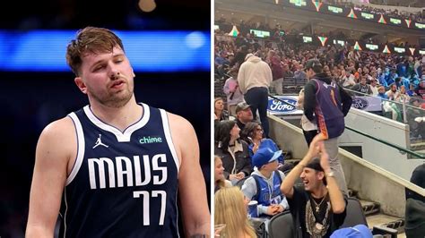 "Get your a** on the treadmill": Suns fan heckles Luka Doncic, Mavericks star gets him ejected