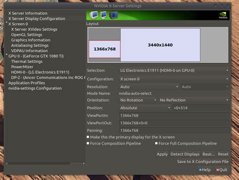 Nvidia X Server Settings Ubuntu At Tawana Tibbs Blog
