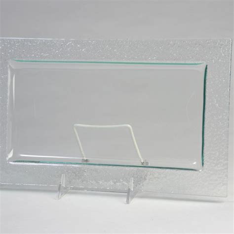 Rectangle Glass Platters Dc Rental