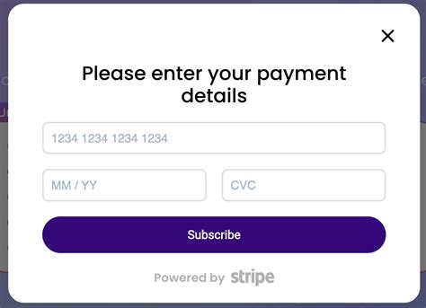 How To Split Stripe Cardelement Into Separate Inputs For Card Number