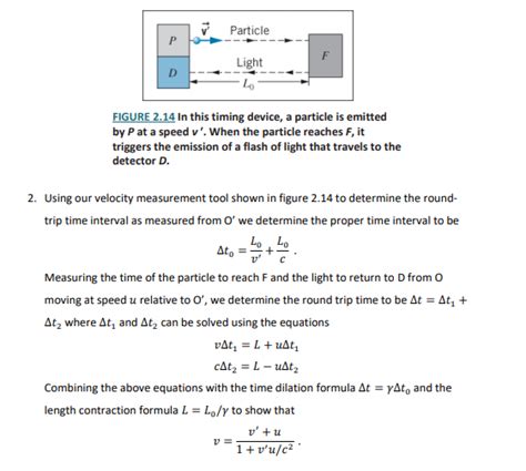 Particle P D Light L Figure 214 In This Timing