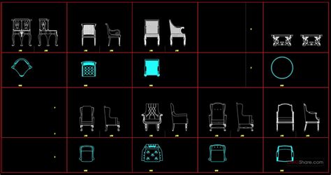 128furniture Cad Blocks Free Download