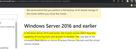 Migrating A Server 2019 Failover Cluster Microsoft Qanda