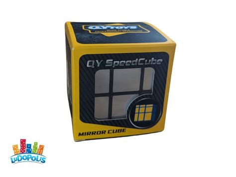 Qiyi Mirror Cube 3x3 Silver Rubikova Kostka