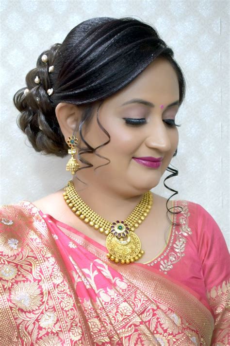 Bhoomi Saloon Ahmedabad Gujarat Easy Bun Hairstyles For Long Hair
