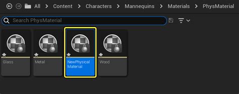 虚幻引擎物理材质用户指南 虚幻引擎 5 4 文档 epic developer community