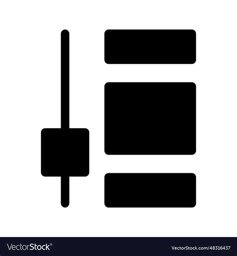 Scroll Menu Icon Royalty Free Vector Image VectorStock