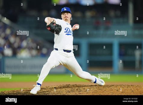 Los Angeles Dodgers Pitcher Jack Dreyer Delivers Against The Toronto