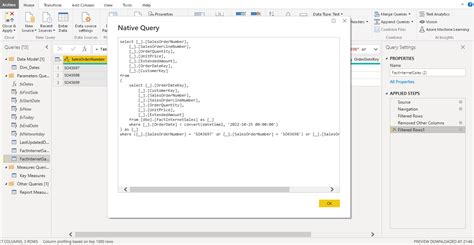 Sql Database Statement With Parameter For Filter On Date Power Query Enterprise DNA Forum