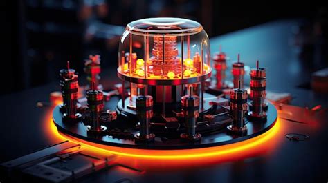 Premium Ai Image Subatomic Transport Device