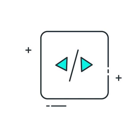 Premium Vector Automated Code Creation Vector Icon Design