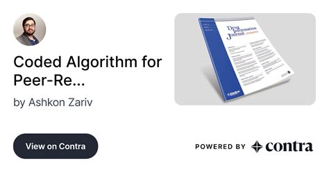 Coded Algorithm For Peer Reviewed Paper On Ai In Health Tech By Ashkon