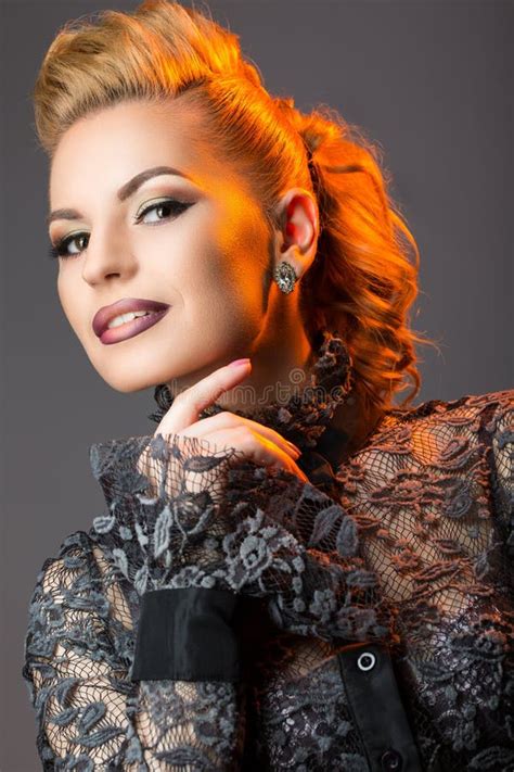 Elegance Is Always In Fashion Stock Photo Image Of Hair Charm