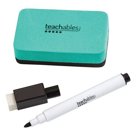 Teachables Mini Whiteboard Erasers Pack Of 12