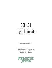 Lecture Pdf ECE Digital Circuits Prof Jessica Feenstra Maseeh College Of Engineering And