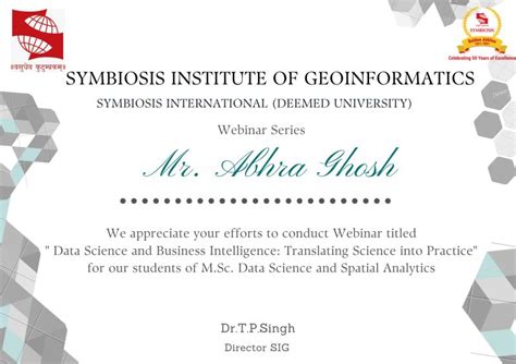 Sig Pune On Linkedin Webinar Dataanalytics Datascience Sig Geoinformatics Spatialdata