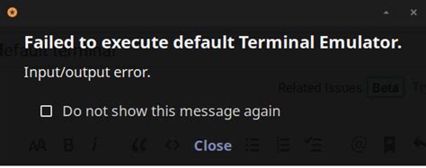 Alacritty Isnt Properly Recognized As Default Terminal · Issue 2765