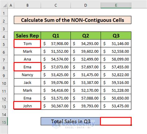 How To Calculate Total Row And Column In Excel Methods ExcelDemy