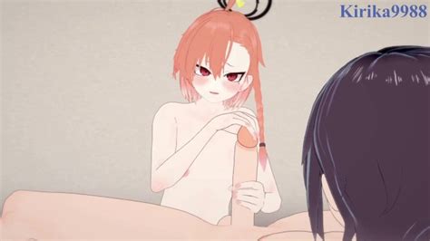 Mikamo Neru And I Have Intense Sex In The Bedroom Blue Archive