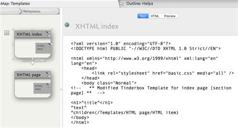 Exporting Html From Tinderbox 7 Using Css For A Help Book The