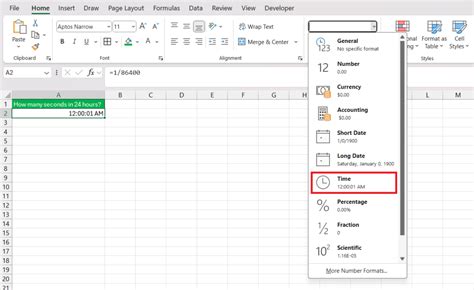 How To Calculate How Many Seconds In Hour Duration In Excel MyExcelOnline