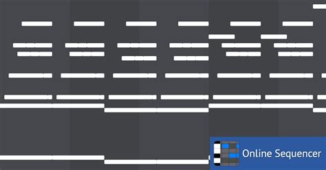 Synthesizer Sequence Online Sequencer