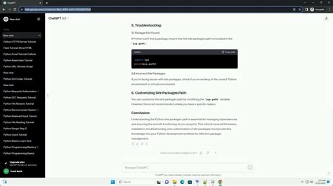 python site packages path youtube