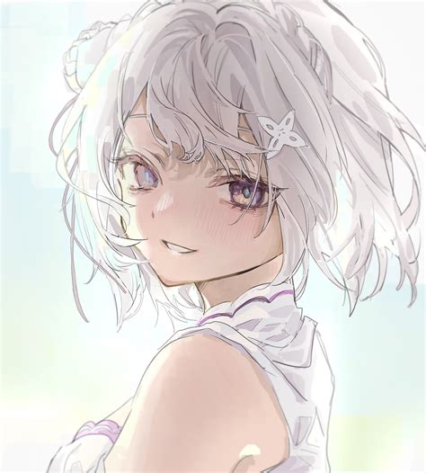 Emilia Re Zero Kara Hajimeru Isekai Seikatsu And 1 More Drawn By Kahun 0722 Danbooru