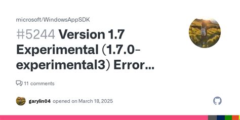 Version 17 Experimental 170 Experimental3 Error With Class Not Registered · Issue 5244