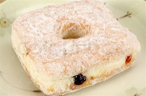 Square Donut Stock Image Colourbox