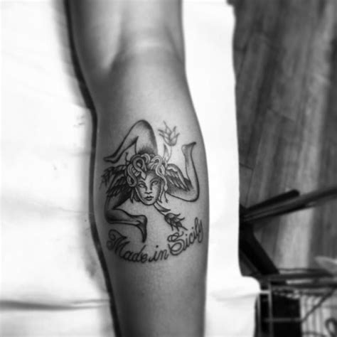 Tattoo Uploaded By Stefano Made In Sicily Trinacria Sicily Medusa Me 106504 Tattoodo