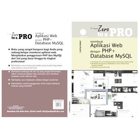 Jual Harga Discount From Zero To A Pro Membuat Aplikasi Web Dengan
