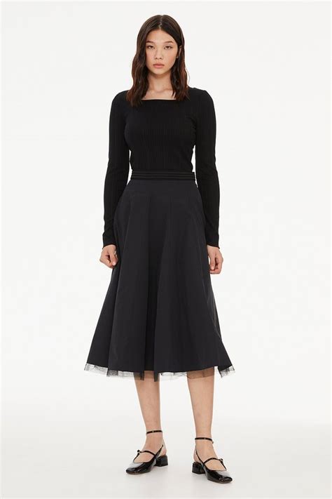 Gcut지컷 밴딩 고어드 스커트 Sivillage 에스아이빌리지 Gcut지컷 밴딩 고어드 스커트 Sivillage 에스아이빌리지