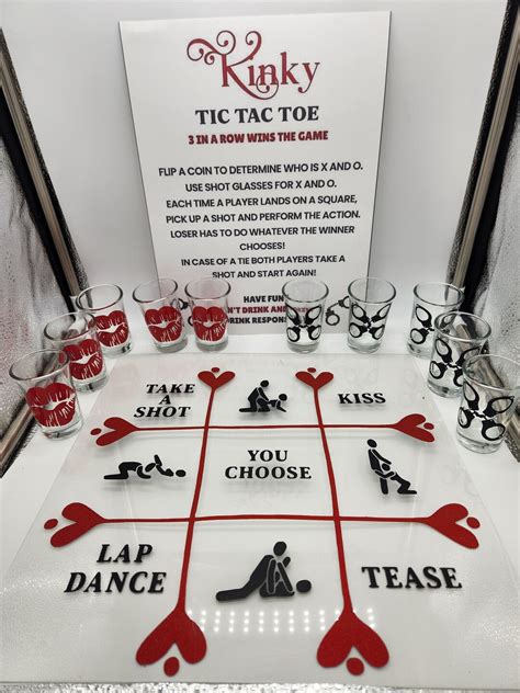 Kinky Tic Tac Toe Etsy