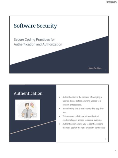 lecture 3 authentication and authorization pdf