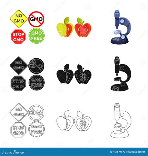 Vector Design Of Test And Synthetic Symbol Collection Of Test And