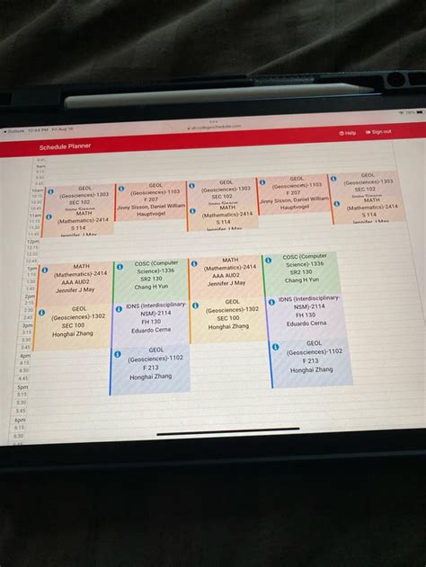 freshman computer science schedule r universityofhouston