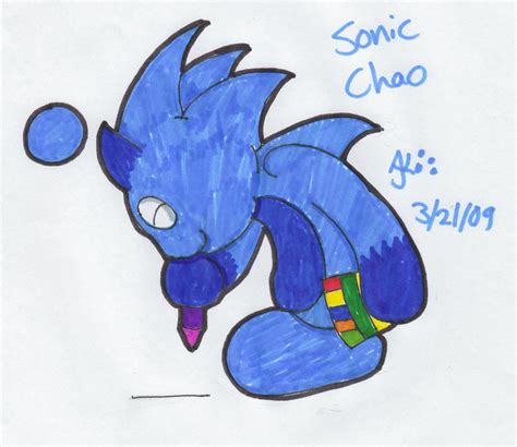 How To Draw Chao From Sonic