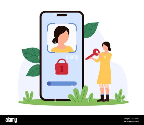 Face Recognition For Data Verification And Personal Identification Id Authorization In Mobile