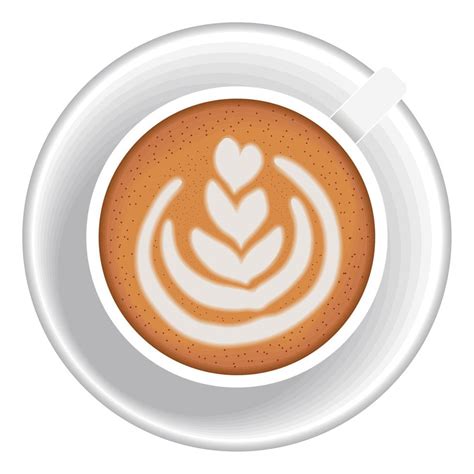 Coffee Cup Decorating 10848634 Vector Art At Vecteezy