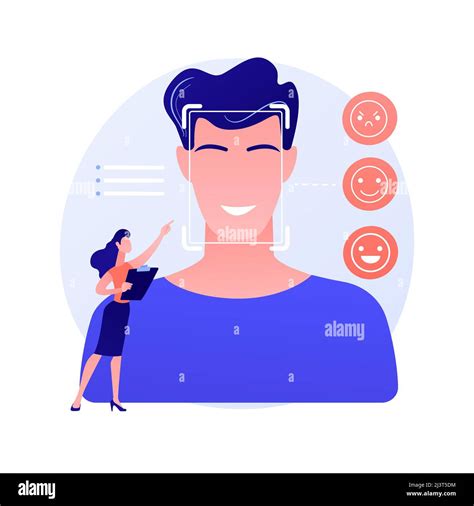 Emotion Detection Abstract Concept Vector Illustration Speech Emotional State Recognition