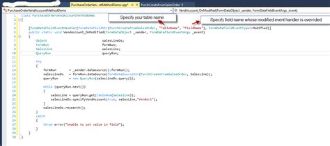 How To Use Existing Data Source Display Method In Class Dynamics Ax Blogs