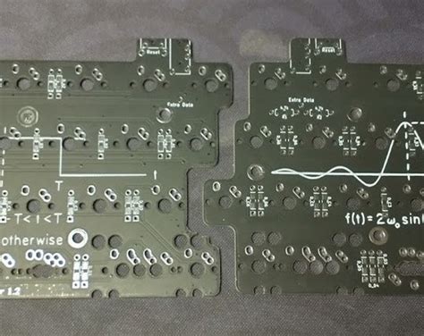Fourier Split 40 Keyboard Pcb Set Or Kit Usb C Etsy