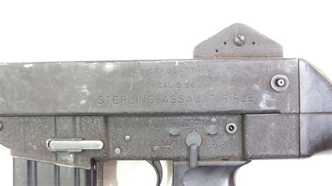 Sterling Assault Rifle Sar 80 Cal556 Armeriagb